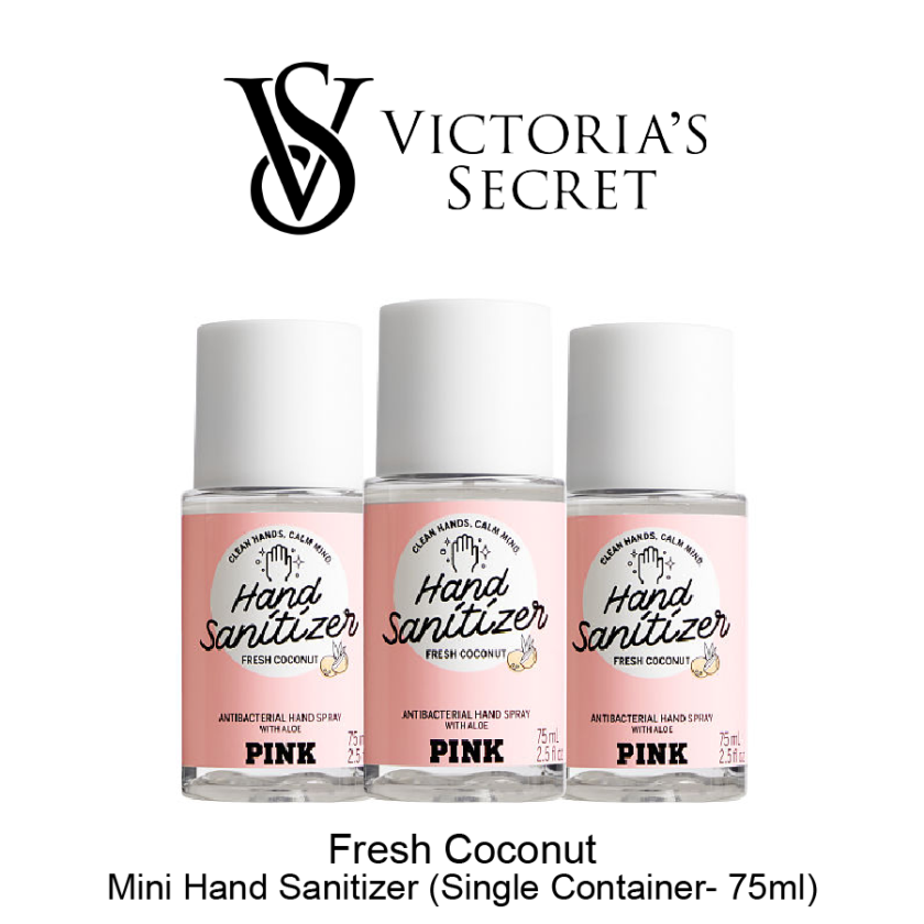 Victoria’s Secret PINK Mini Hand Sanitizer – FRESH COCONUT (Single ...